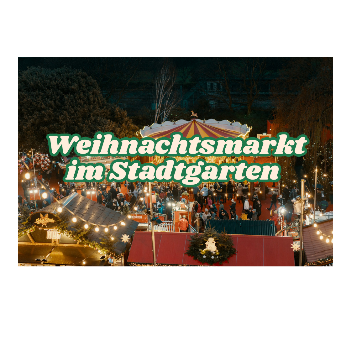 Weihnachtsmarkt im Stadtgarten Köln 2024 - Kölnkostenlos
